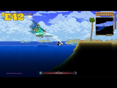 Zenith + Duke Fishron | Terraria Gameplay No Commentary | E42