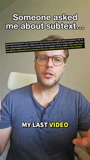 Subtext: The Acting Mistake Animators Miss