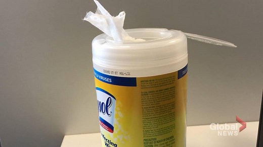 Is it time to ditch disinfecting? CDC updates data surrounding COVID-19 surface transmission | Globalnews.ca