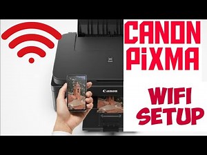canon pixma series wifi full setup