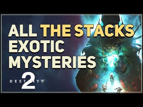 All The Stacks Exotic Mystery Puzzles Destiny 2