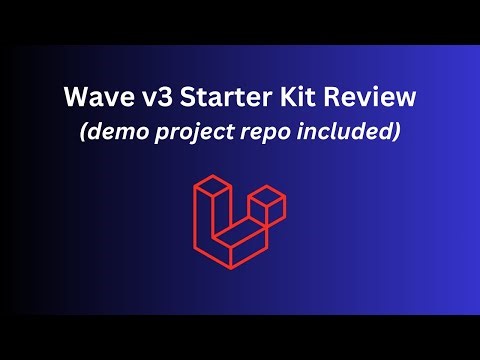 Wave v3: Laravel SaaS Starter Kit with TALL Stack