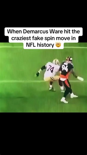 When Demarcus Ware hit the craziest fake spin move in NFL history 🤯