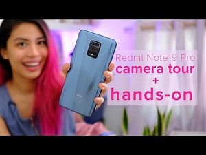 Xiaomi Redmi Note 9 Pro CAMERA Tour + hands on