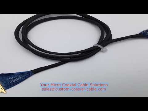 Micro Coax Ribbon Cable Rohs Reach Compliant Bom Optimization 3204 best coaxial connector cable cutt