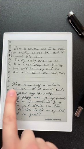 Handwriting to text BATTLE! iPad Pro vs Supernote A6X2 Nomad! #tablet #ipad #technology #eink