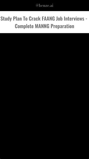 ⌬ AI on Instagram: "FAANG Interview Roadmap Complete FAANG interview preparation guide from CodeBasics. 302K+ students used this roadmap to crack MAANG interviews and land high-paying tech jobs at top companies!💼🚀 #ai #opensource #startup #openai #coding #business #software #reelsi̇nstagram"