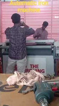 automatic iron machine please like subscribe 🙏