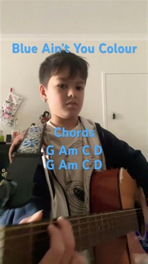 Blue Ain’t Your Colour - Keith Urban Guitar Chords #fyp #Shorts