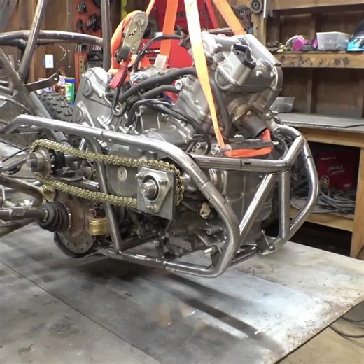 Engine Swapping this Mini Baja Bug Project.part 1