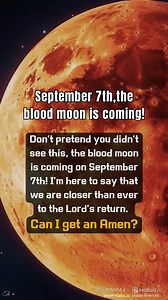 #BloodMoonProphecy #SignsInTheHeavens #EndTimesSigns #BiblicalProphecy #Joel228 #Acts220 #RevelationSigns #HeavenlySigns #JesusIsComing #FaithAndSigns #BloodMoon2025 #LunarEclipse #TotalLunarEclipse #MoonGazing #StargazingNight #CelestialEvent #NightSkyMagic #AstronomyLovers #SkyWatching #MoonPhotography #HeavensDeclare #GodsCreation #BloodMoonNight #HeavenlyWonder #SignsAndWonders #LookToTheSky #MoonAndFaith #SpiritAndSky #ProphecyInTheSky #GloryInTheHeavens | Living Faith