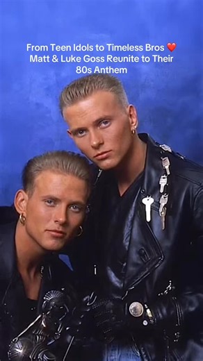 76 reactions · 9 comments | From 80s heartthrobs to timeless brothers  Watch Matt & Luke Goss share an emotional hug as their anthem plays. Bros forever — fame came, but brotherhood stayed. #Bros #WhenWillIBeFamous #ThrowbackVibes #80sNostalgia #MattAndLukeGoss | Tropicana Nights | Facebook