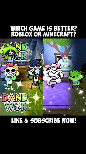 Roblox VS Minecraft Comparison / Rocky Rakoon Animation Meme #Shorts #tiktok #viral #funny #trending