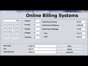 Overview of How to Create Billing Systems in Java NetBeans