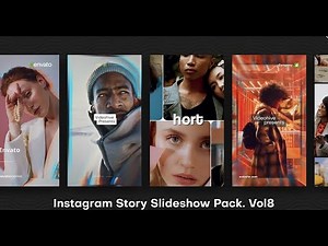 Instagram Story Slideshow Pack. Vol8 | Premiere Pro Templates Free Download Zip
