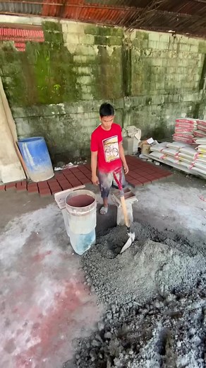 6.8K views · 81 reactions | (PART 1) FULL VIDEO SPECIAL BAR BRICKS WITH RED CEMENT TOPPINGS! ANO ANG MIXING NG SPECIAL AT TECHNIQUES PANOORIN NINYO HANGGANG MATAPOS!!! #barbricks #redcement #redcementtoppings #concrete #concretedesign #concretecoatings #concretelife #paverstone #paversteps #PaversInstallation #molasses #mixedsand #jemhardwareandcocolumberbalulang #jemhardwareandcocolumbercanitoanbranch #portland | Jem Hardware Coco Lumber & Concrete Products | Facebook