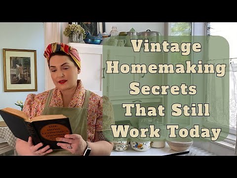 Smart Vintage-Inspired Homemaking Tips You Need to Try