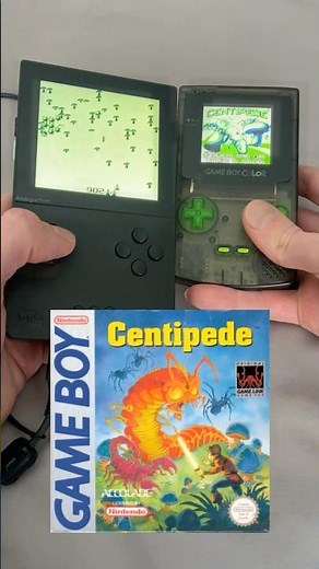 Centipede on Gameboy is one of the few games to have both Co-Op and Competitive link cable modes