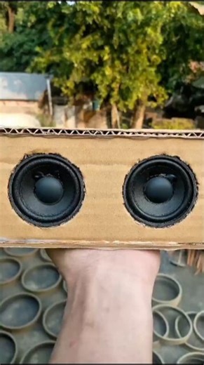 Speaker sound test! Double 2w speaker#speakersoundtest#homemadespeaker#realsound#noedit#basssound