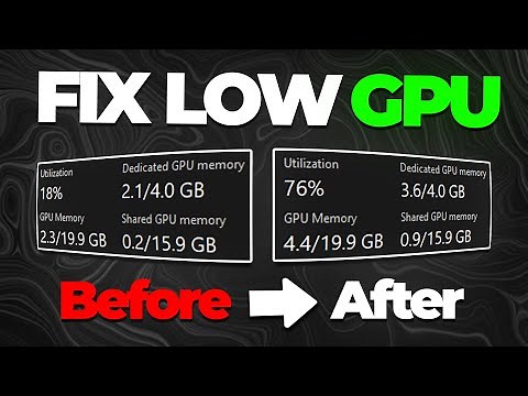 How to Fix LOW GPU USAGE While Gaming in 2025! 🔥 Boost FPS & Maximize GPU Performance!