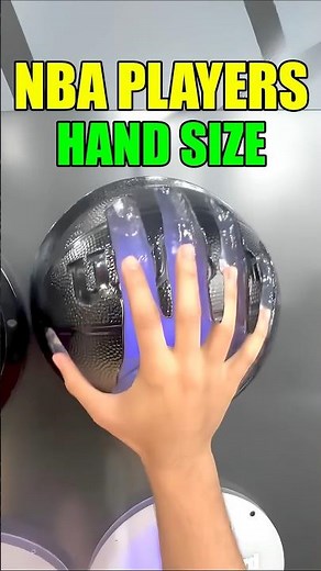 NBA Players Hand Size Comparison 😱😱 (@jebbroskii) #facts #new #trending #amazing #shorts #nba #yt