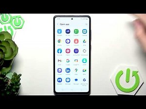 SAMSUNG Galaxy A72 - How to Change Quick Launch