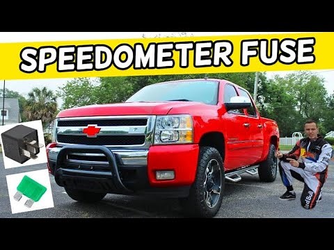 CHEVROLET SILVERADO SPEEDOMETER FUSE LOCATION 2006 2007 2008 2009 2010 2011 2012 2013
