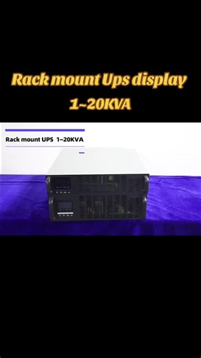 Rack Mount UPS Display for Efficient Power Management