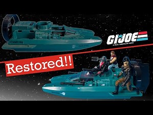 Restoration of a Vintage GI Joe Water Moccasin - Anyone can do this!!
