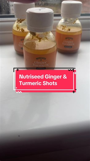 Nutriseed Ginger & Turmeric Shots - perfect for wellness