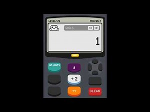 Calculator 2 The Game Level 172 Solution