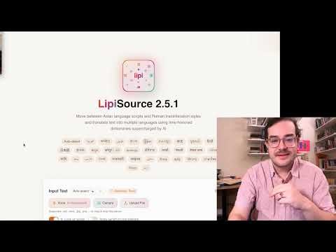 LipiSource: instantly transliterate and interpret Asian scripts using dictionaries powered by AI