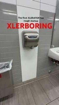 XLERATORS Excel Dryer hand dryers at Target, Balboa Blvd, Granada Hills, CA