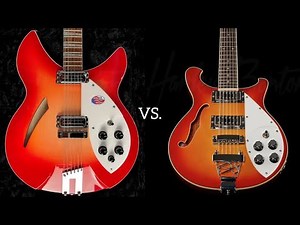 GUITAR COMPARISON: Rickenbacker 360/12 VS. Harley Benton RB 612