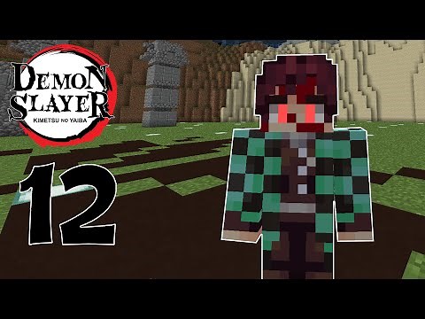 Fighting Tanjiro Demon - Demon Slayer Minecraft Mod 12