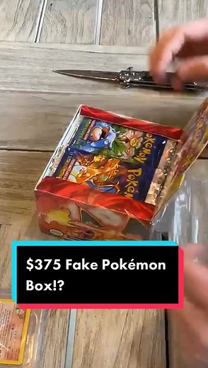 Unboxing a Fake 1st Edition Pokémon Box!