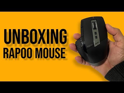 Rapoo MT750s Multimode Wireless Mouse Unboxing and Review