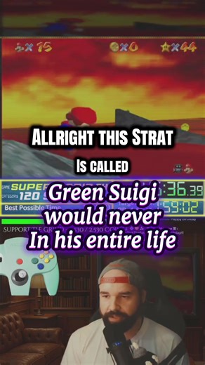 Mastering Mario 64 Speedrun with Green Suigi Strategy