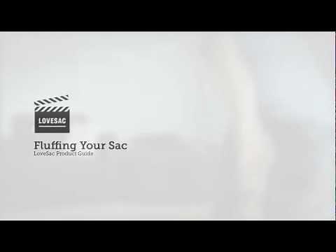 LoveSac Product Guide - How to Fluff a Sac