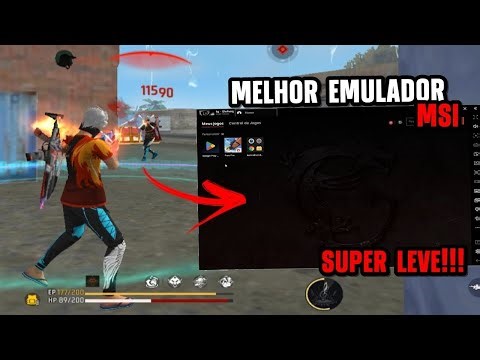 MELHOR EMULADOR PARA FREE FIRE BLUESTACKS MSI COM CONFIGURAÇÕES E DICAS PARA PC FRACO