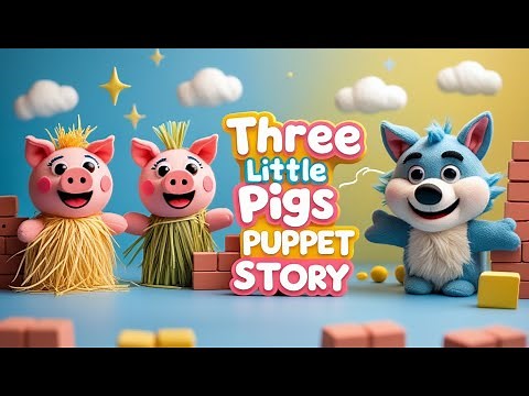 The Three Little Pigs – Told with Hand Puppet