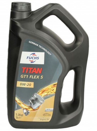 Engine oil FUCHS Titan GT1 Flex 5 0W20 5l BMW Longlife-17 FE+ STJLR.03.5006, 602008138 | AUTODOC price and review