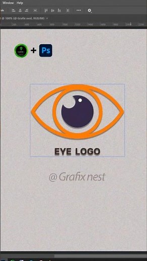 Eye of Vision | Logo Design in CorelDRAW 2025