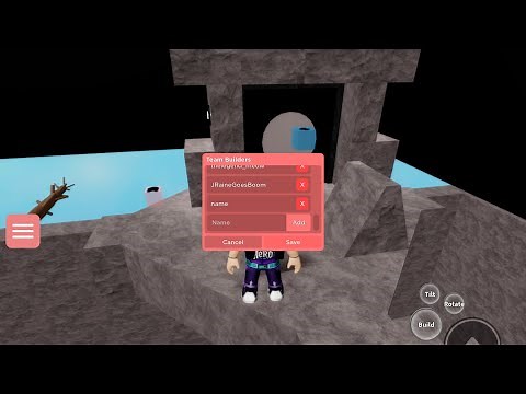 HOW TO ADD TEAM BUILDERS IN PIGGY BUILD MODE! (Easy Tutorial, Piggy)