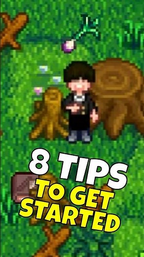 8 Starting Tips for Stardew Valley 1.6 in 60 Seconds