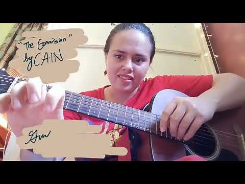 "The Commission" by CAIN guitar tutorial -Thea T
