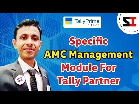 AMC MANAGEMENT MODULE FOR TALLY PARTNER | TDL FOR AMC MAINTAIN IN TALLY PRIME