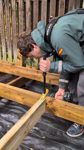 The most over shared tip in building/construction social media. May as well jump on the bandwagon 😂. Tools: @peak_toolbelts @hikokiuk @kinetic_customs #jrmcarpentry #carpentry #edinburghcarpenter #joinery #edinburghjoinery #landscaping #fence #fencing #fyp #friendlyneighborhoodcarpenter #woodworking #woodworker #woodwork #wood #building #construction #peaktoolbelts #hikoki #kineticcustoms #edinburgh | Joss McCluskey