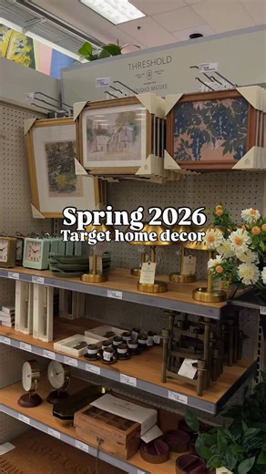 Stay - Neutral Home Decor on Instagram: "NEW TARGET SPRING DECOR 🌸🌷 comment “yes please” for links to all of my favorite finds!! Spring has officially sprung at Target 🫶 I am loving all of the rattan, marble, mini lamps, faux florals and beautiful artwork that’s in this spring collection! 🌼🌷🌸 Target spring decor, target home decor, new target home line, spring decor, marble decor, new home decor, 2026 home finds, target new arrivals, LTK home, spring home trends, home decor lovers, studio 