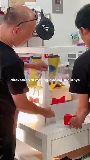 Tall cake box tutorial 😎